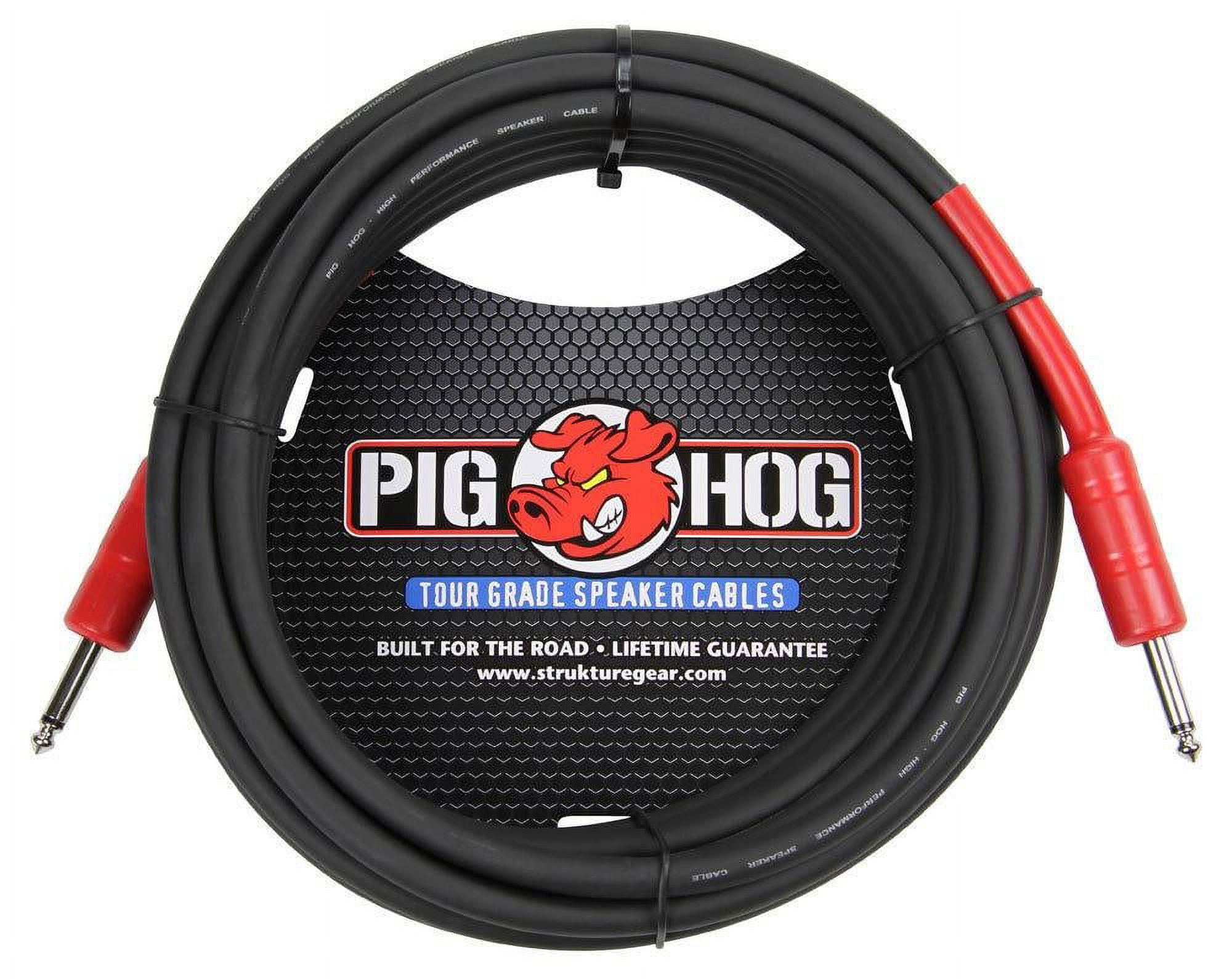 Pig Hog Speaker Cable 14 Gauge Wire 1/4" to 1/4" 50 ft. - Walmart.com