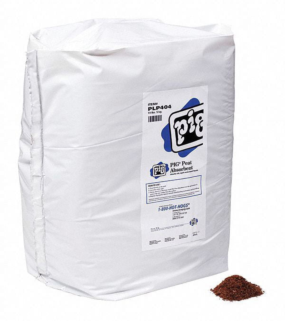 Pig Loose Absorbent,Industrial Peat Moss PLP404 - Walmart.com