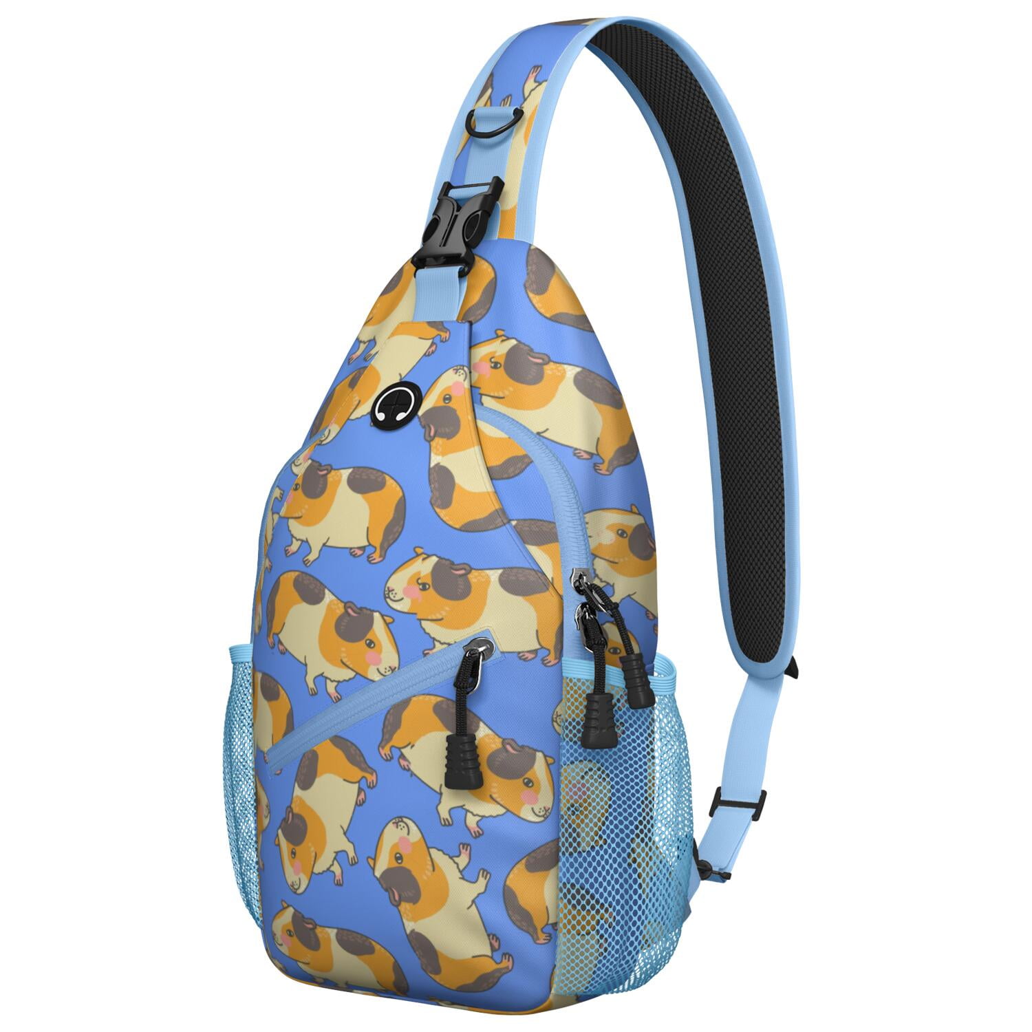 Pig & Moonlit Sky Backpack for Night Owls Aesthetic Hiking Backpack ...