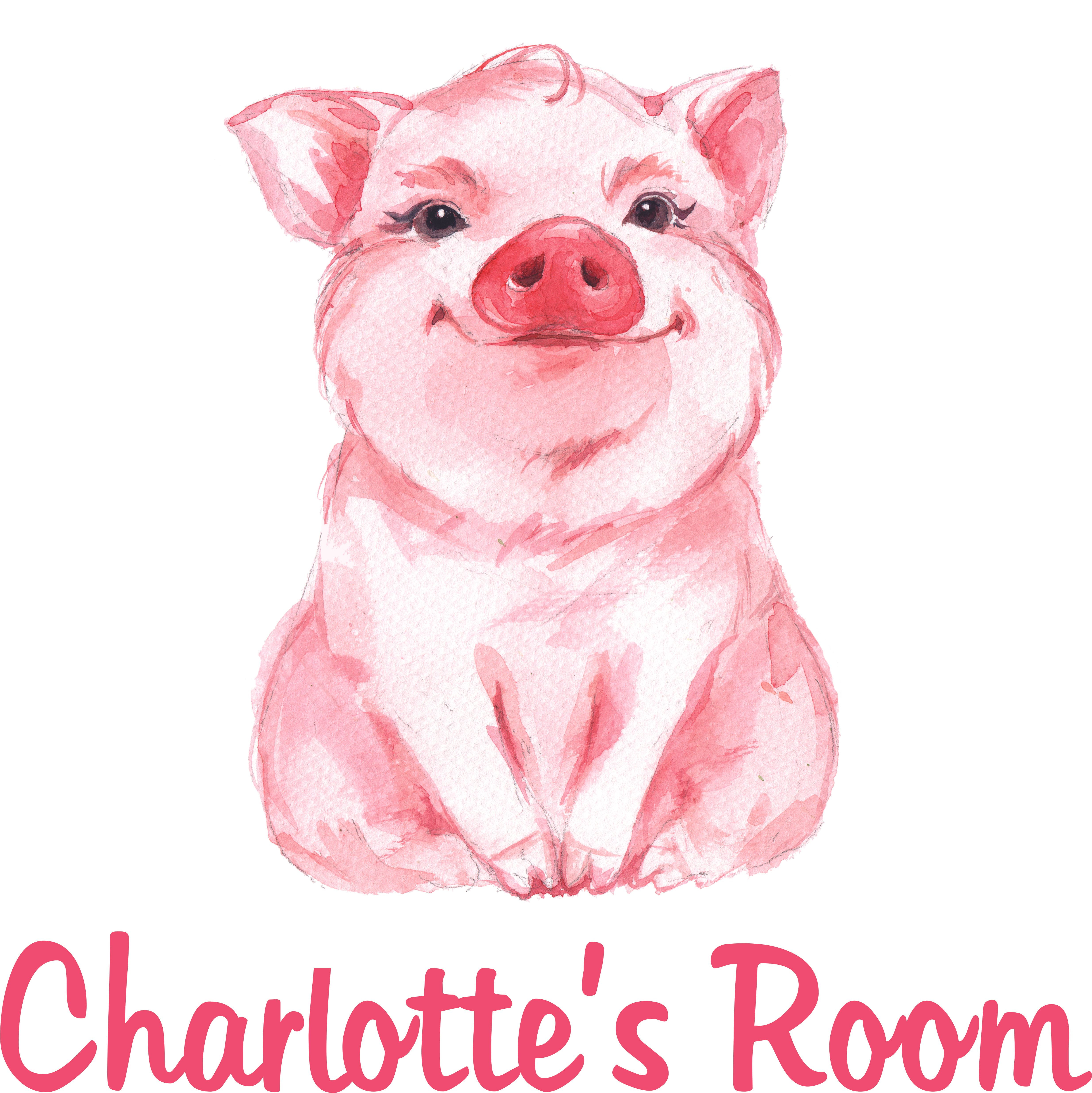 Pig Piglet Farm Animal Customized Wall Decal- Custom Vinyl Wall Art ...