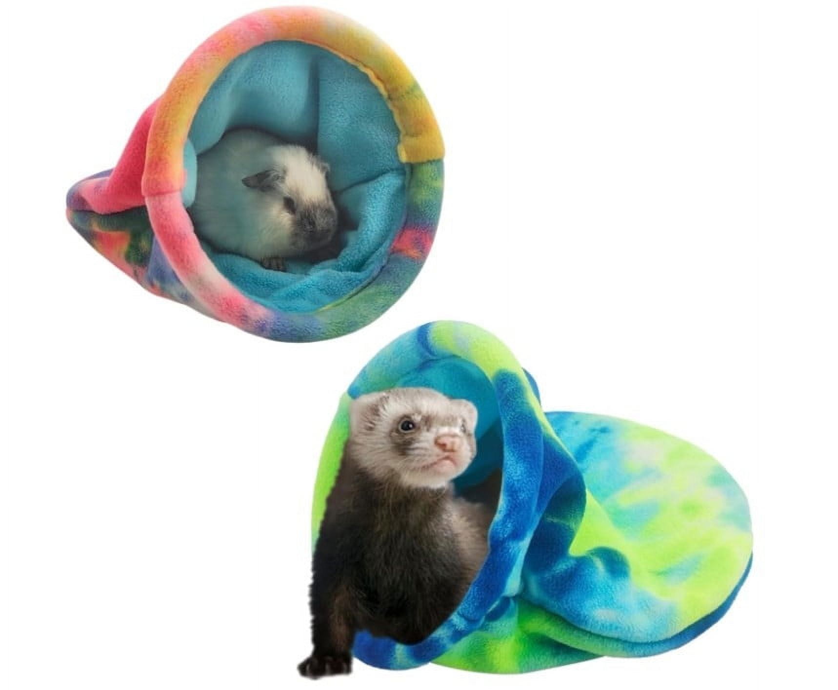Pig Sack Soft Large Hideout Ferret Cozy Sleeping Bag Small Animal Bed ...