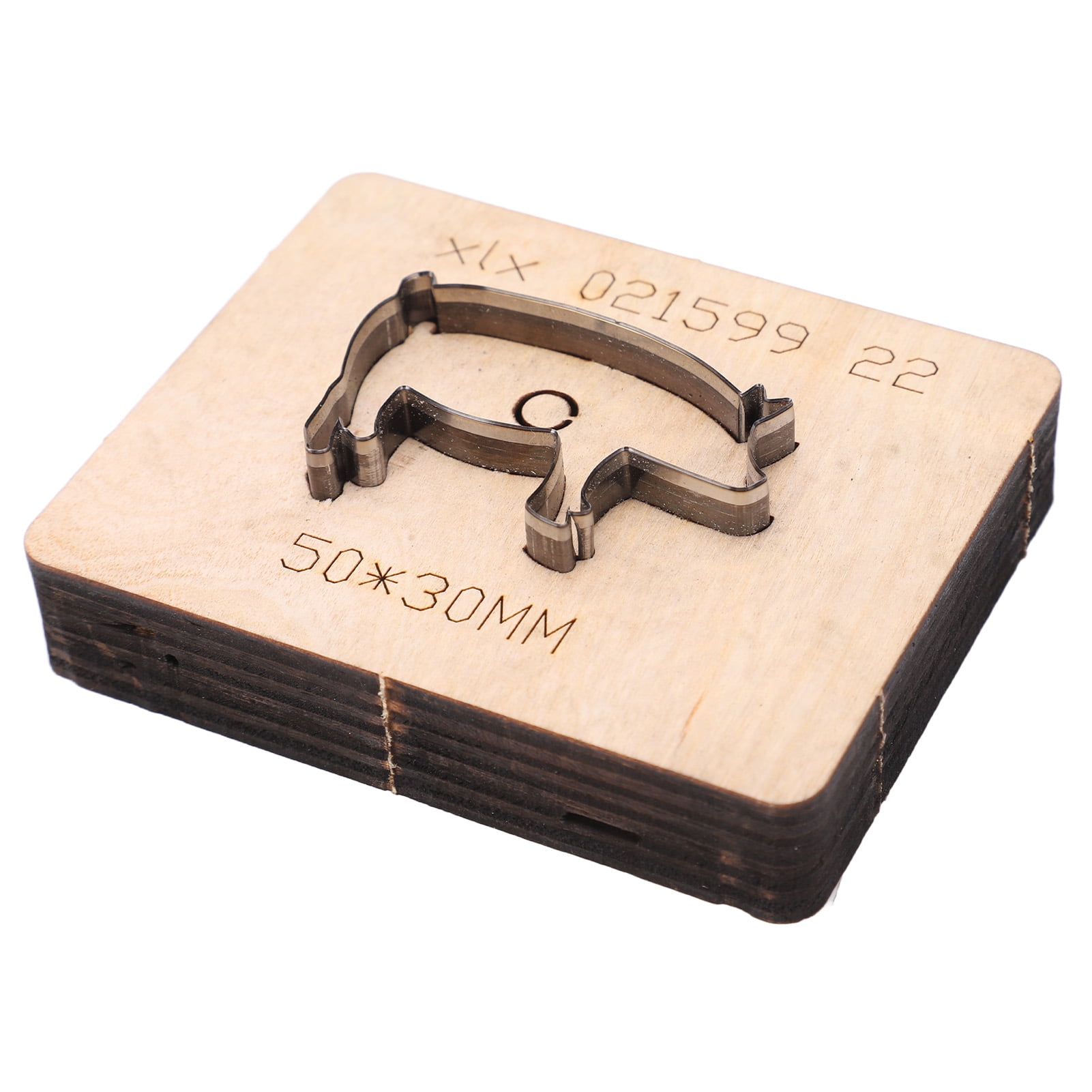 Pig Shape Leather Cutting Die Mould Punch - Alloy Steel Birch Craft ...