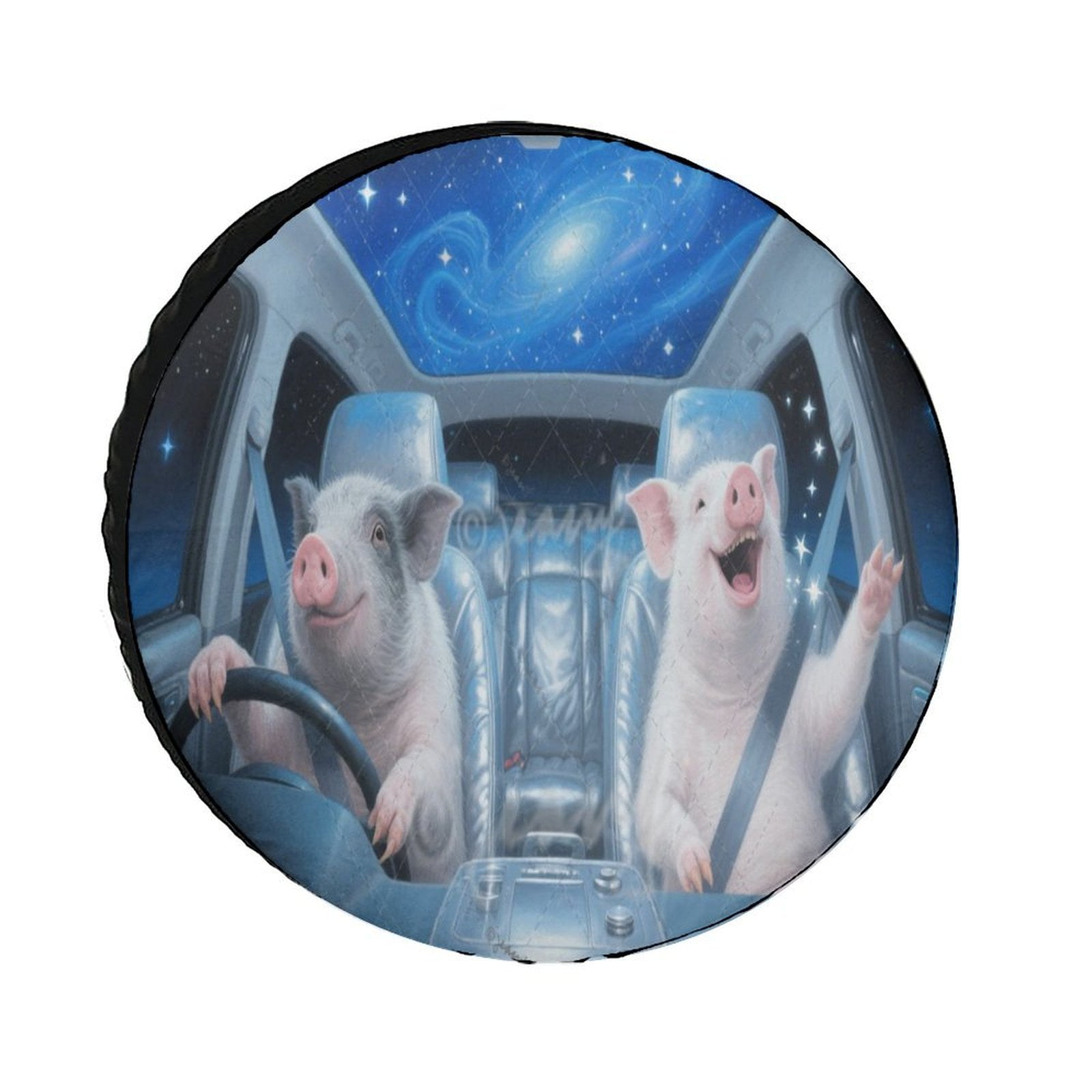 Pig Spare Tire Cover Fit for Your SUV, RV, Trailer, Truck Waterproof UV ...