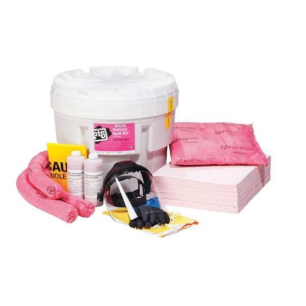 Pig Spill Kit, Chem/Hazmat, White KIT352 - Walmart.com
