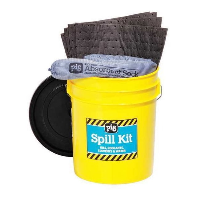 Pig Spill Kit, Universal, Yellow KIT2200 - Walmart.com