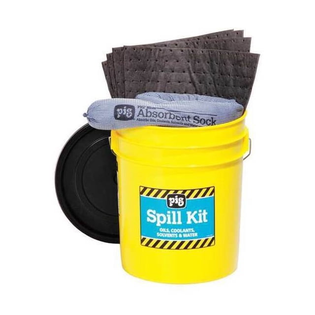 Pig Spill Kit, Universal, Yellow KIT2200 - Walmart Business Supplies