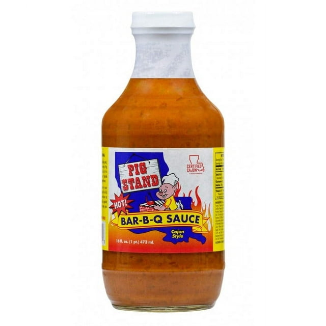 Pig Stand HOT BBQ Sauce 16oz - Walmart.com