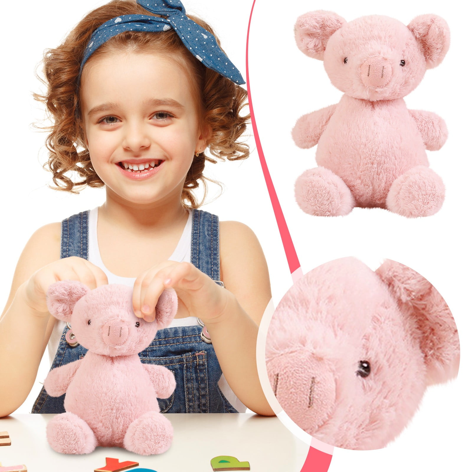 Pig Stuffed Animals, Stuffed Animal, Stuffed Pig Plush for Stress ...