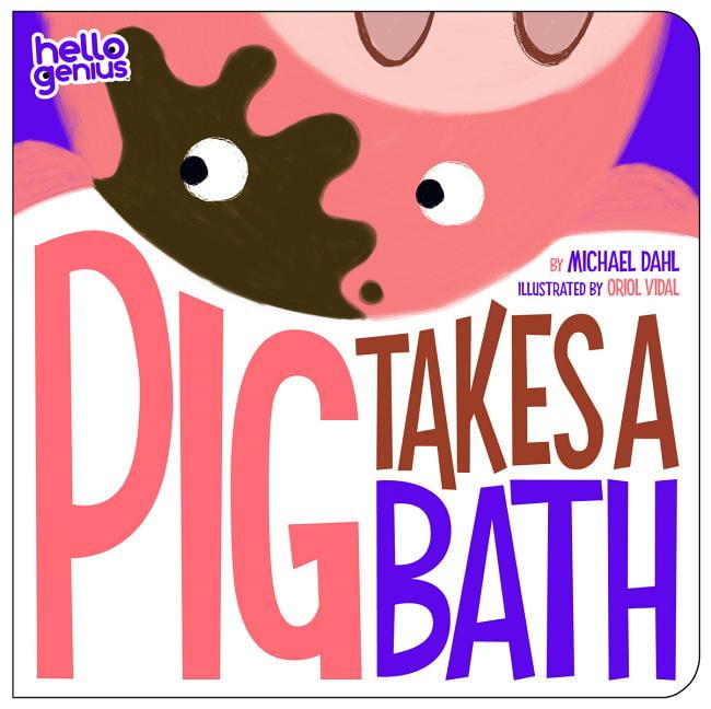 Pig Takes a Bath (Board Book) - Walmart.com