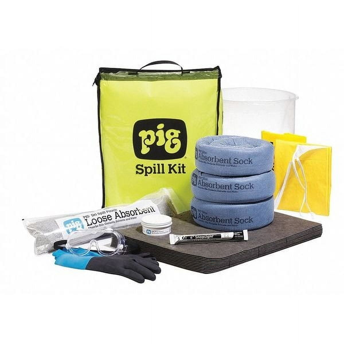 Pig Truck Spill Kit See-Thru Bag,7-1/2" H KIT632 - Walmart.com