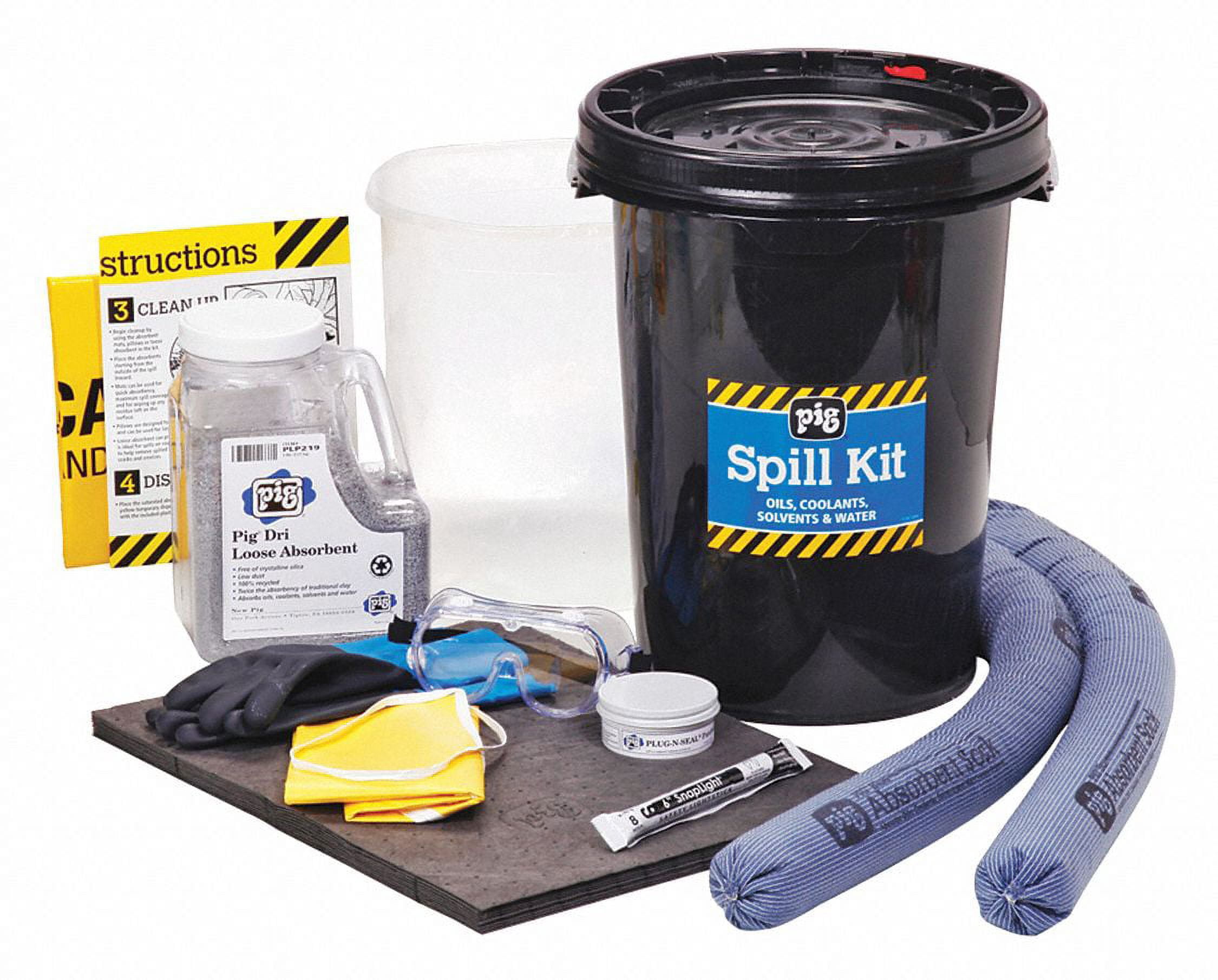 Pig Truck Spill Kit, Universal, Black kit630 - Walmart.com
