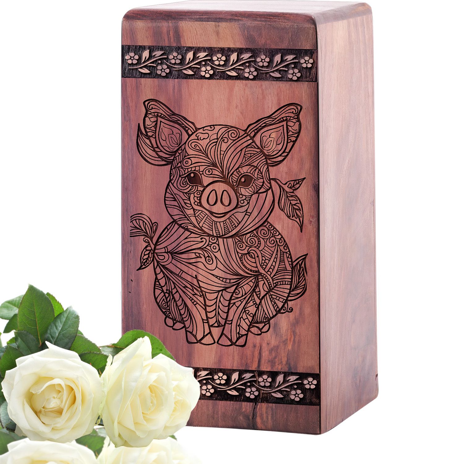Pig Urn - Burial Urns For Adult Human Ashes - Urn For Ashes Adult Male ...