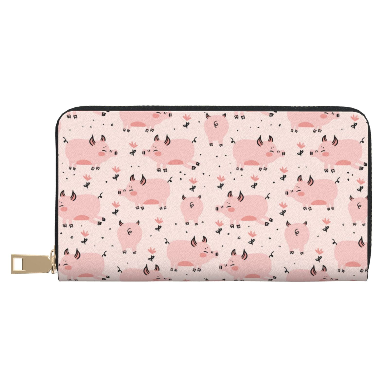 Pig Wallet Women, Leather Bifold Multi Card Wallet, Women's Wallets ...