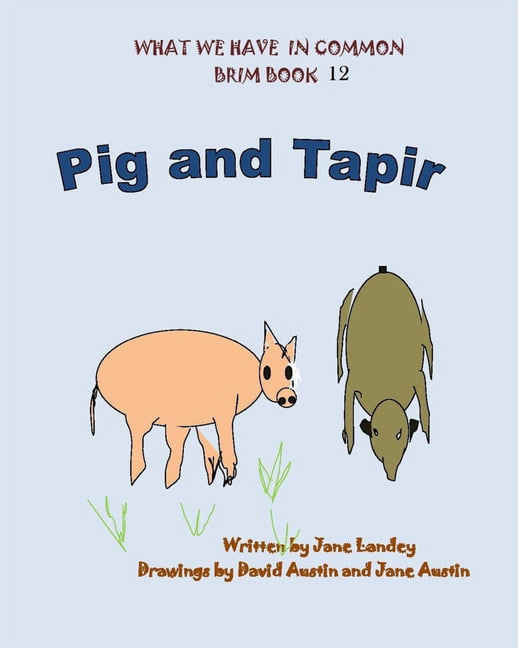 Pig What We Have in Common Brim Book: Pig and Tapir, Book 12 ...