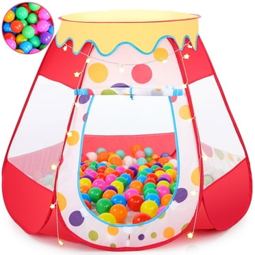 Baby Ball Pit 35.4" Soft Round Memory Foam Ball Pits NOT Included Balls ...