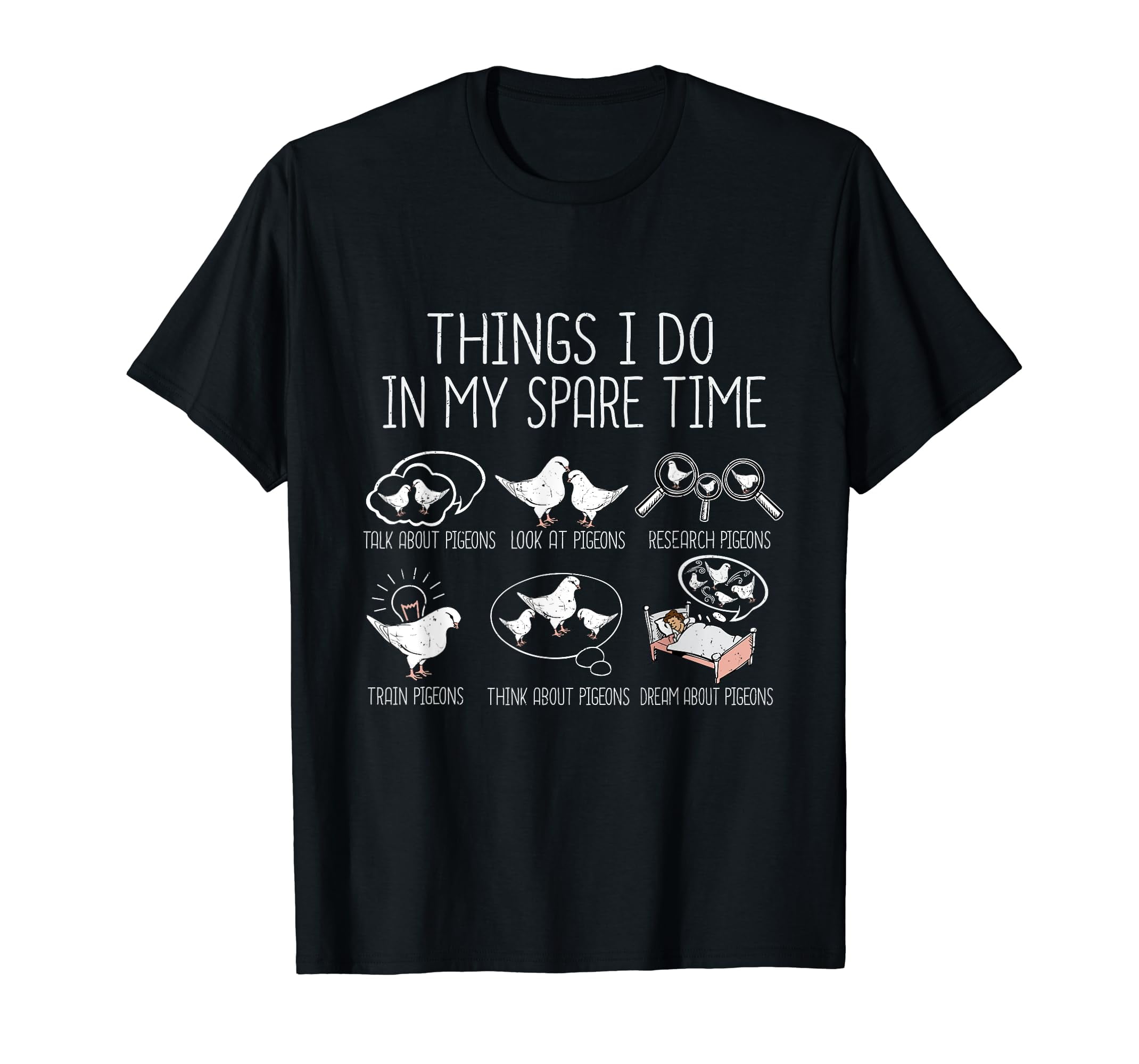 Pigeon Breeding Men Pigeon Racing Lover King Pigeon T-Shirt - Walmart.com
