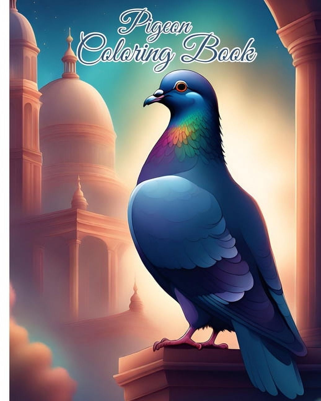 Pigeon Coloring Book: Beautiful Pigeons Coloring Book For Children ...