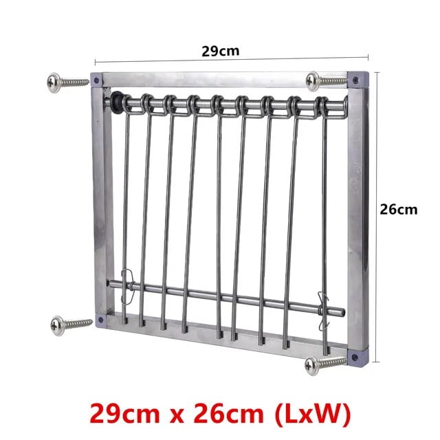 Pigeon Door Metal Wire Bars Frame Entrance Trapping Doors Loft Animal ...