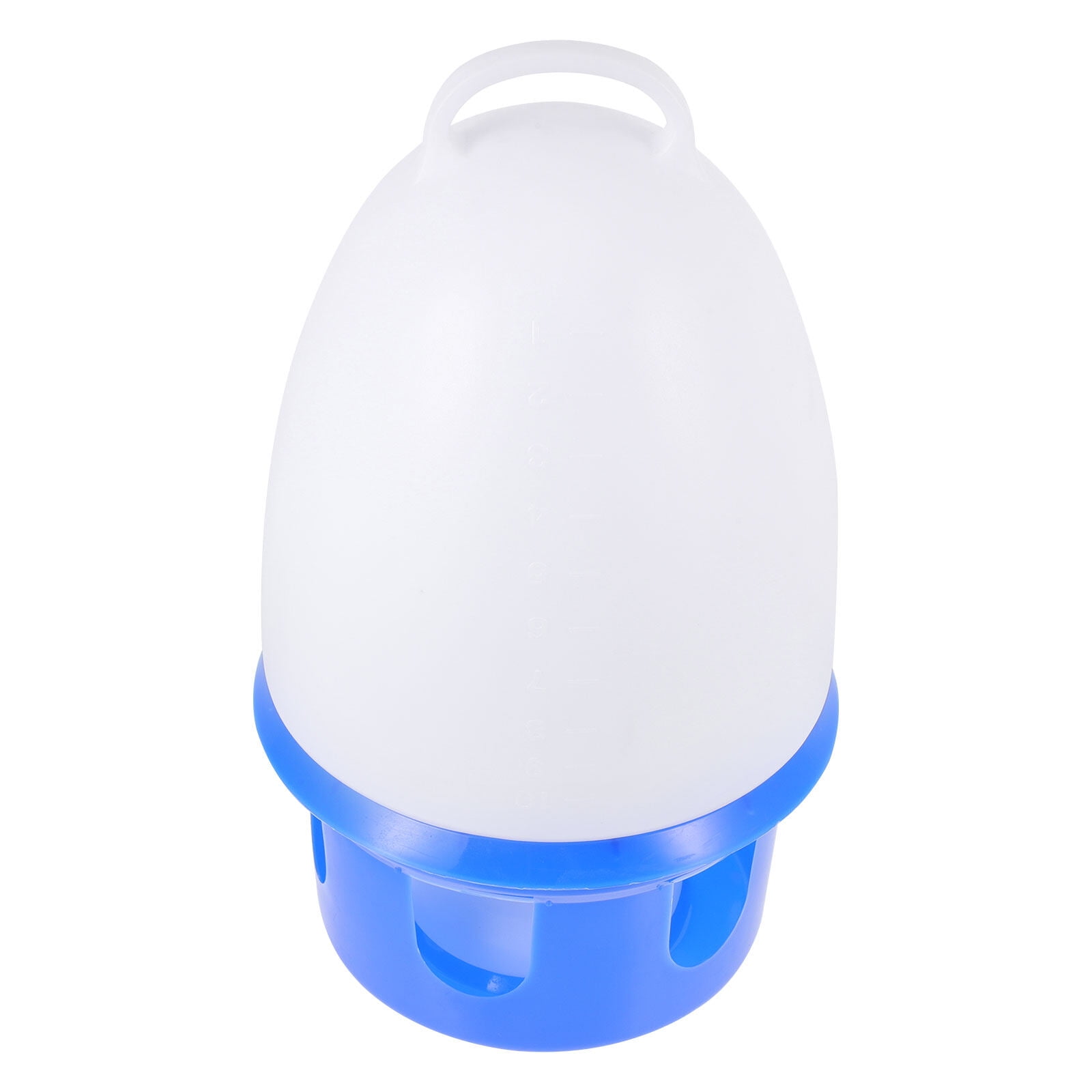 Raindrops Blue PVC Pigeon Water Dispenser Auto Drinking Storage Round ...
