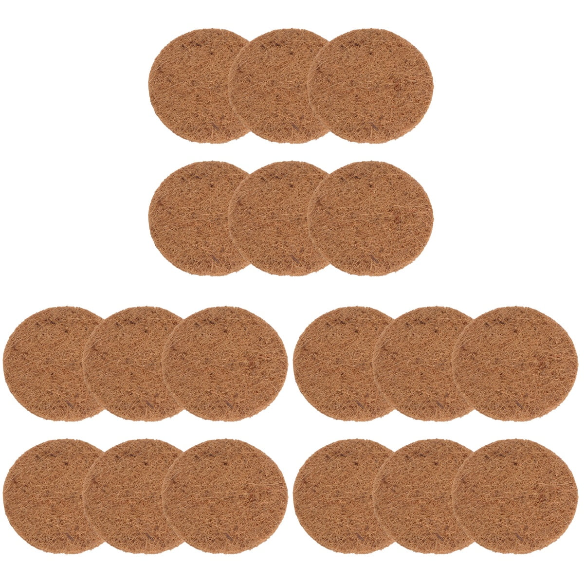 Pigeon Nest with Brown Cushion 18 Pcs Coconut Fiber Mat for Bird Where ...