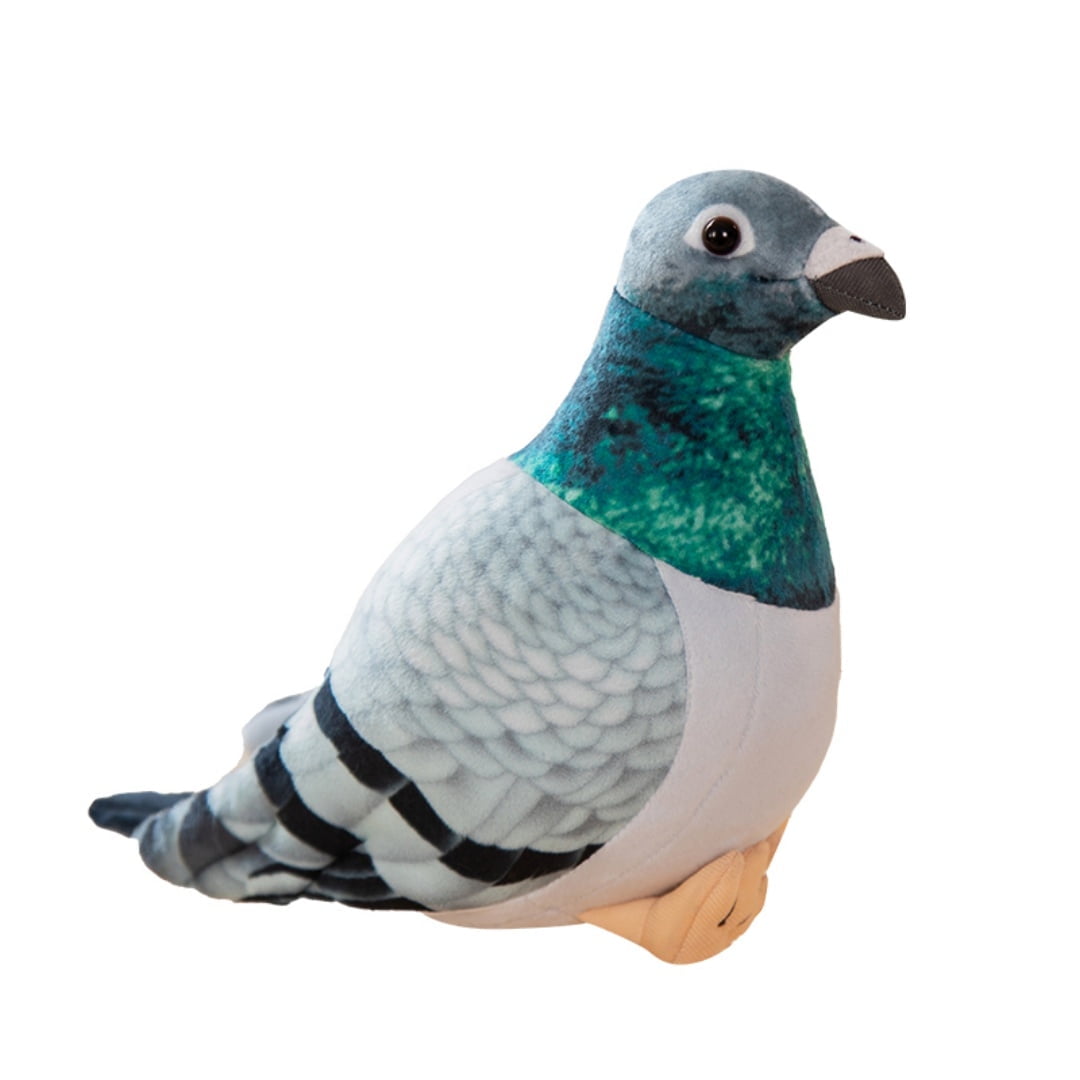 Pigeon Plush Toy Soft Rock Pigeon Stuffed Animal Plush Toy Cute Bird ...