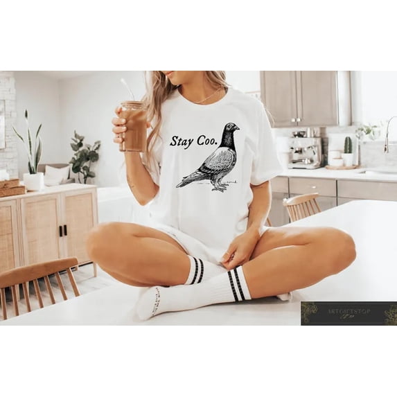 Pigeon Stay Coo T-Shirt - Walmart.com