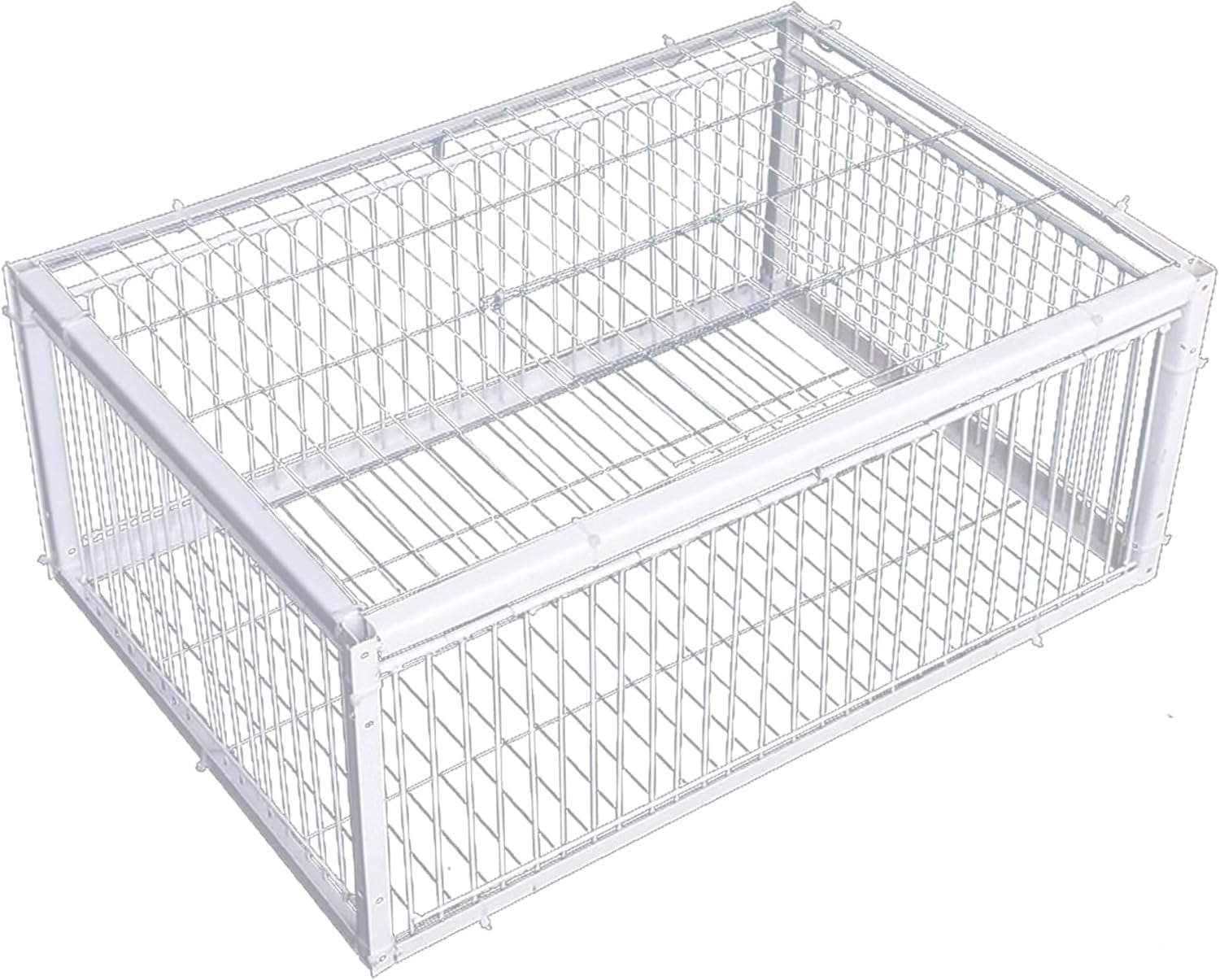 Pigeon Trap with Four One-Way Access Entrances Bird Trap 16x12x10 Inch ...