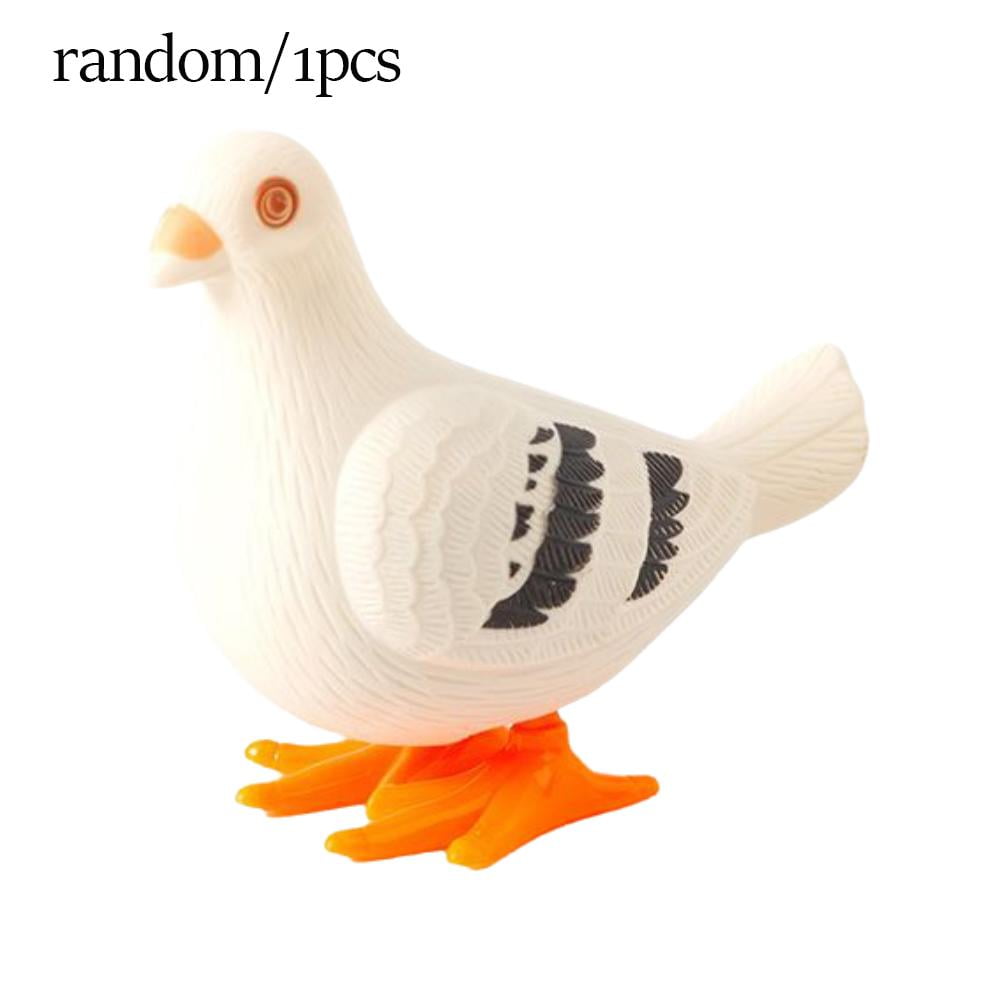 Pigeon Wind Up Toys, Jumping Simulation Pigeon Clockwork Pigeon Toy ...