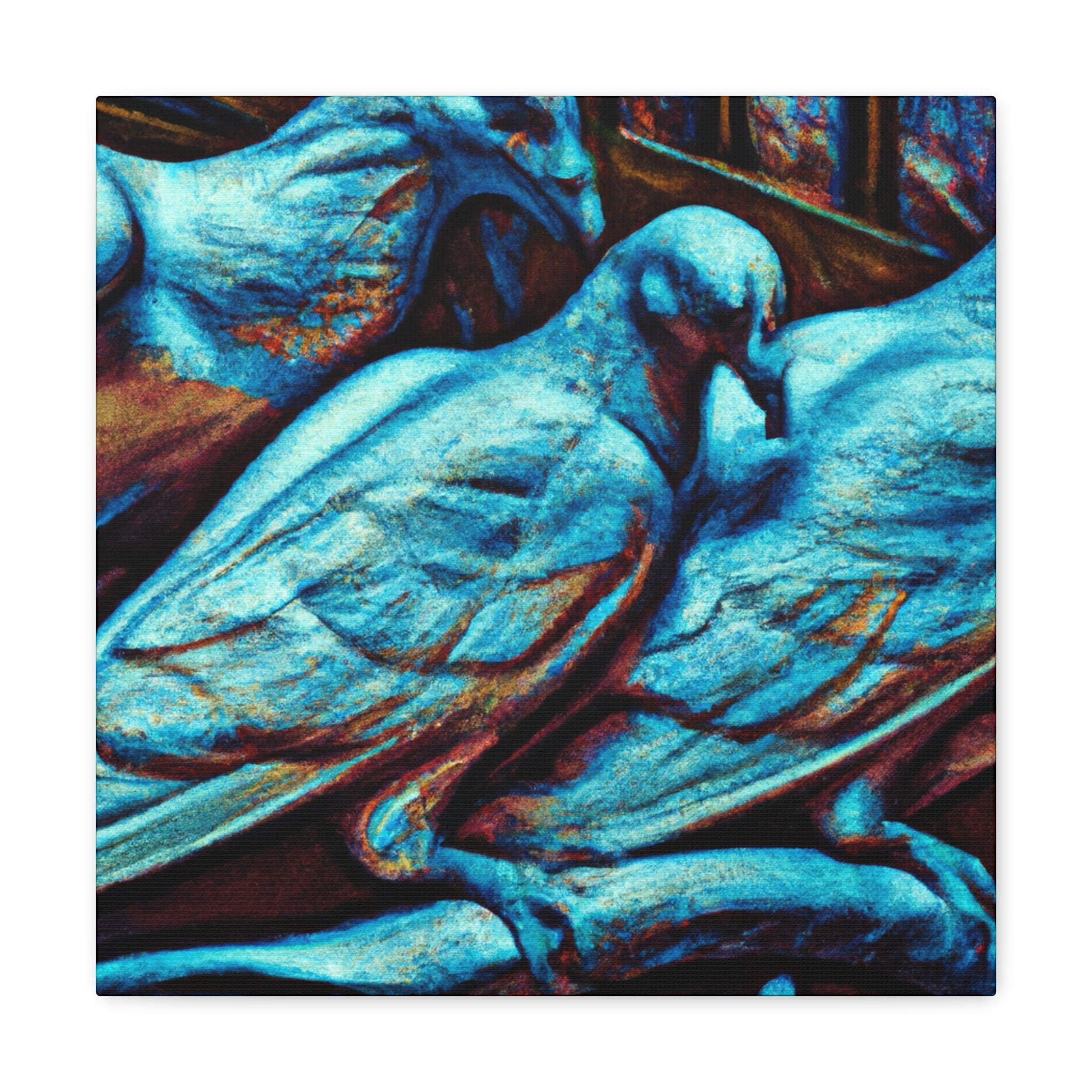 Pigeon of Neoclassicism - Canvas - Walmart.com