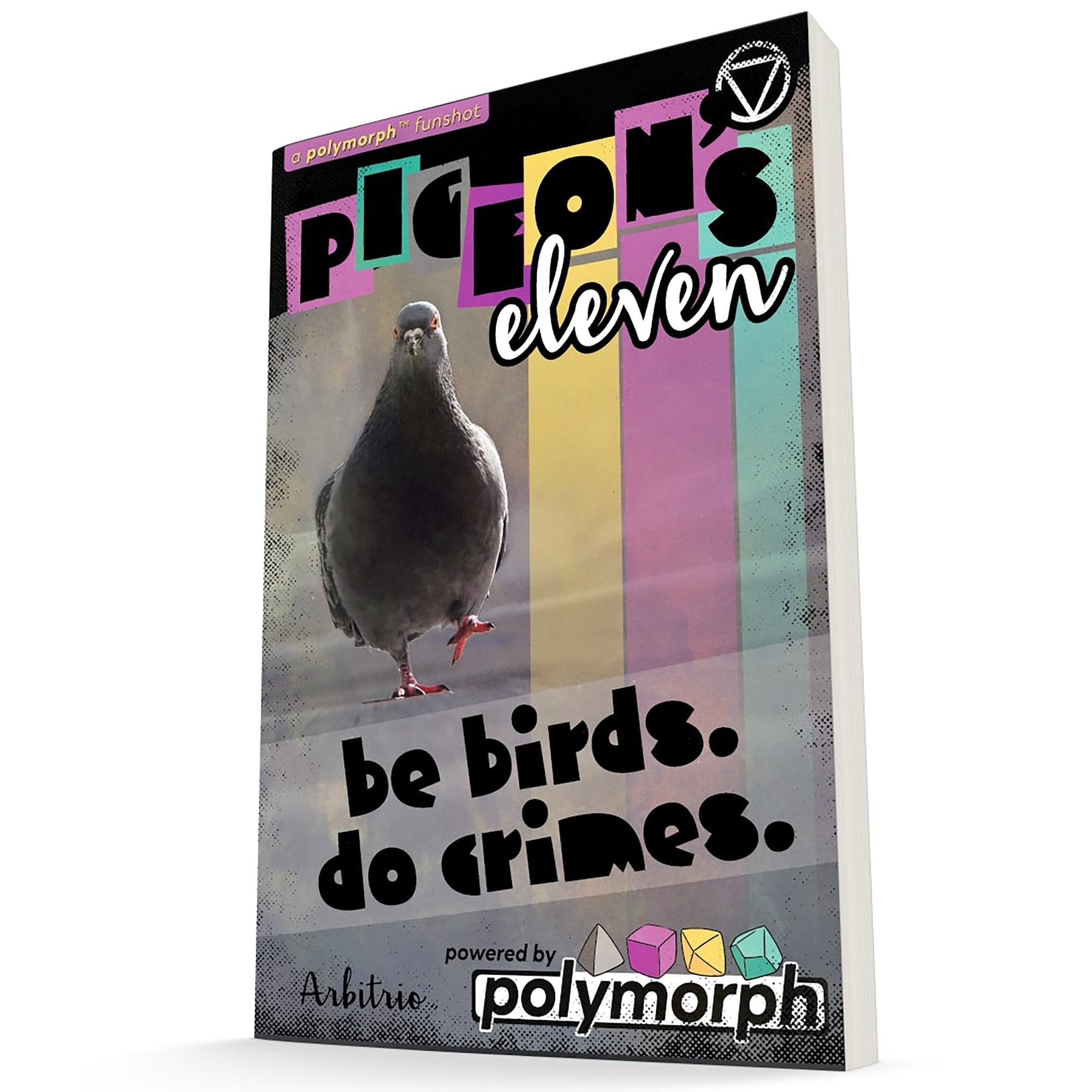 Pigeon's Eleven: Be Birds, Do Crimes RPG Book, Ages 13+ - Walmart.com
