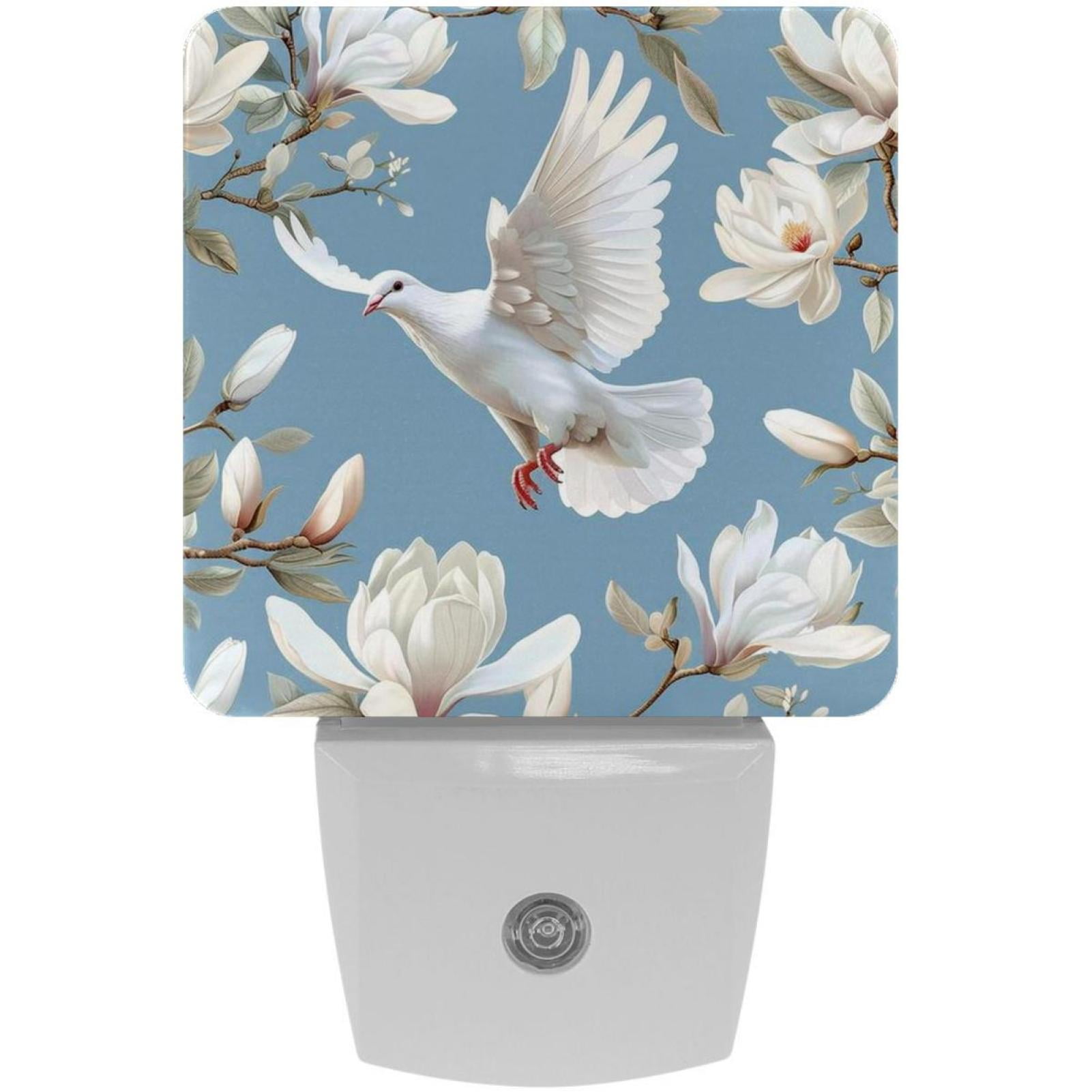 Pigeons LED Square Night Lights - Energy Efficient & Elegant Decorative ...