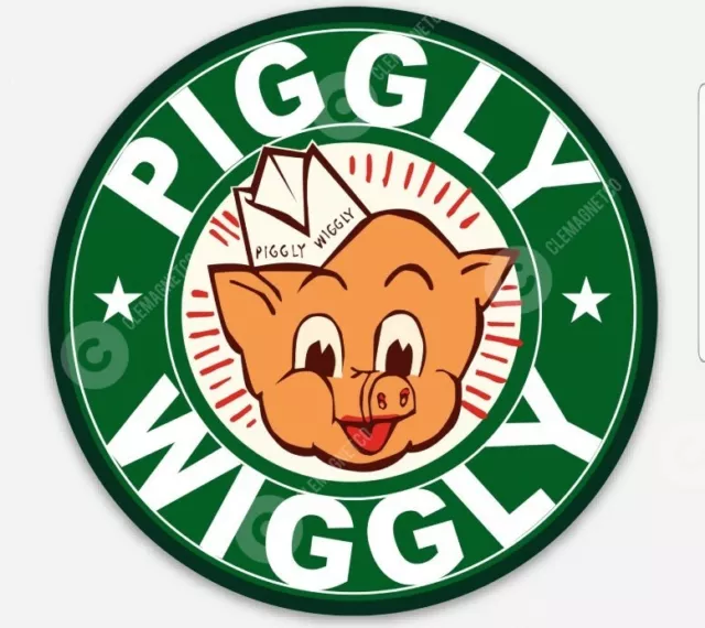 Piggly Wiggly Sticker - Vintage Grocery Store Nostalgia Nostalgic Past ...