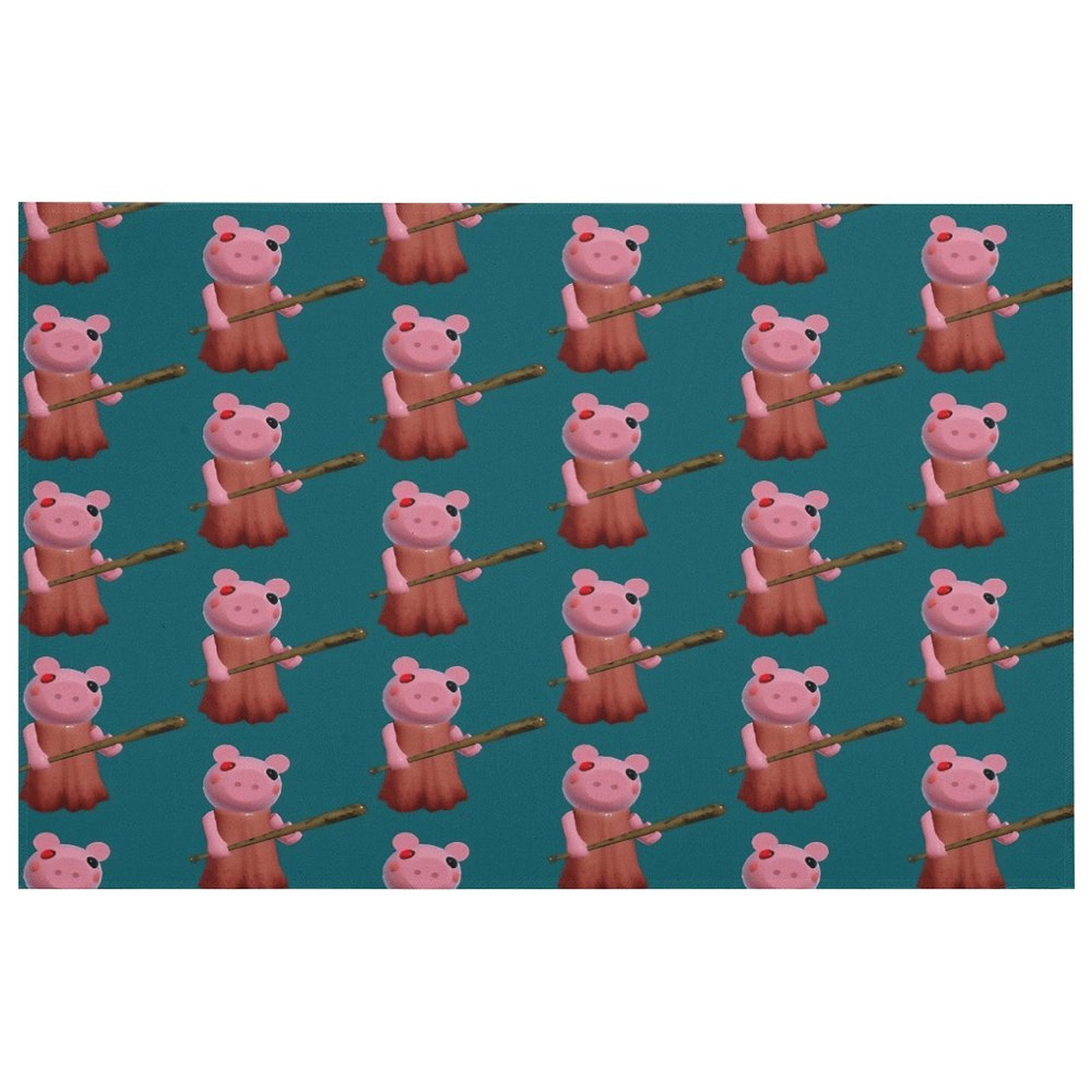 Piggy Adult Home Decor Bedroom Living Room Crystal Velvet Carpet Yoga ...