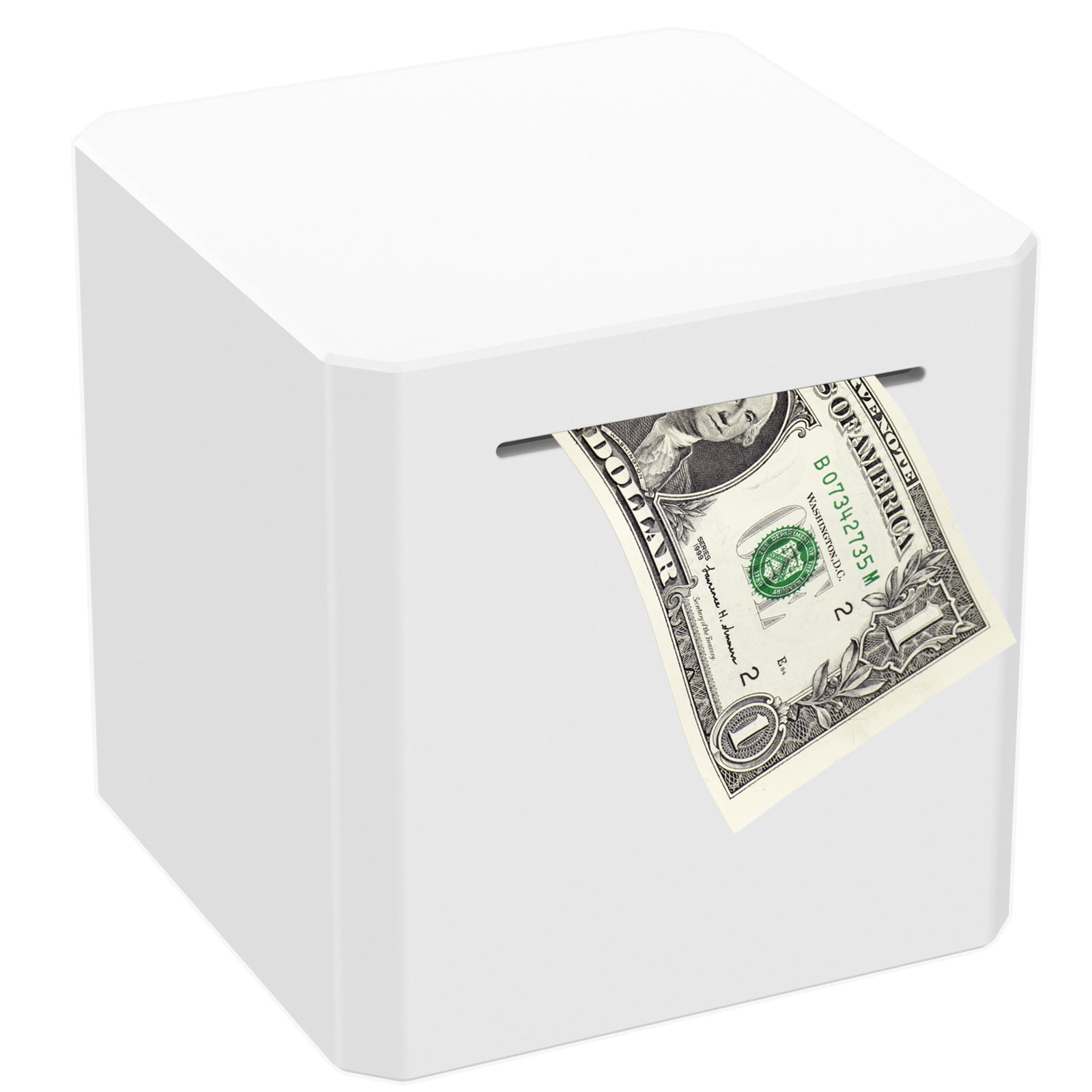 Piggy Bank for Adults Must Break to Open, Wrvxzio Stainless Steel Money ...