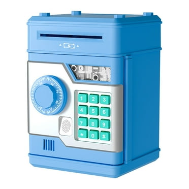 ATM Piggy Bank Fingerprint Password Code Lock with Music Songs Machine ...