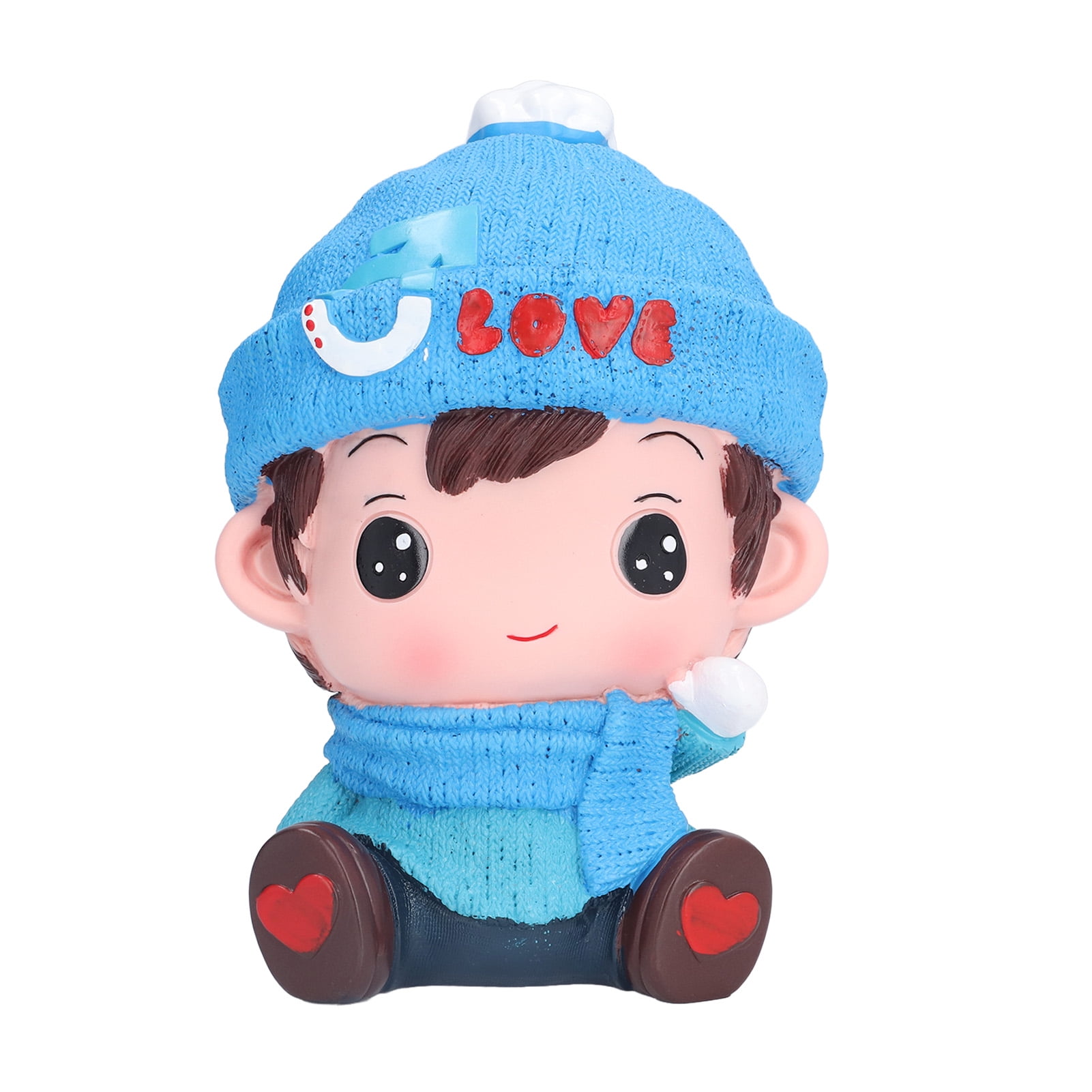 Piggy Bank Cute Cartoon Couple Doll Shape Environmental Friendly ...