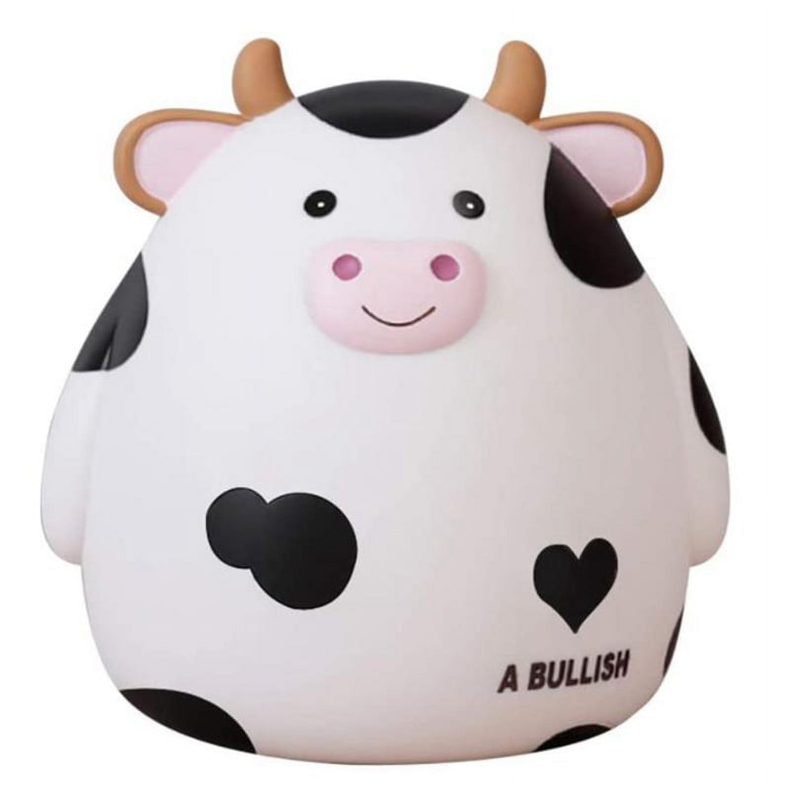 Piggy Bank,Cute Cow Money Bank for and Girls,Children's Shatterproof ...