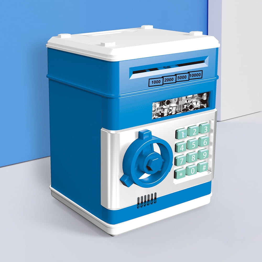 Piggy Bank Electronic Mini Money Saving Box With Password Code For Boys ...