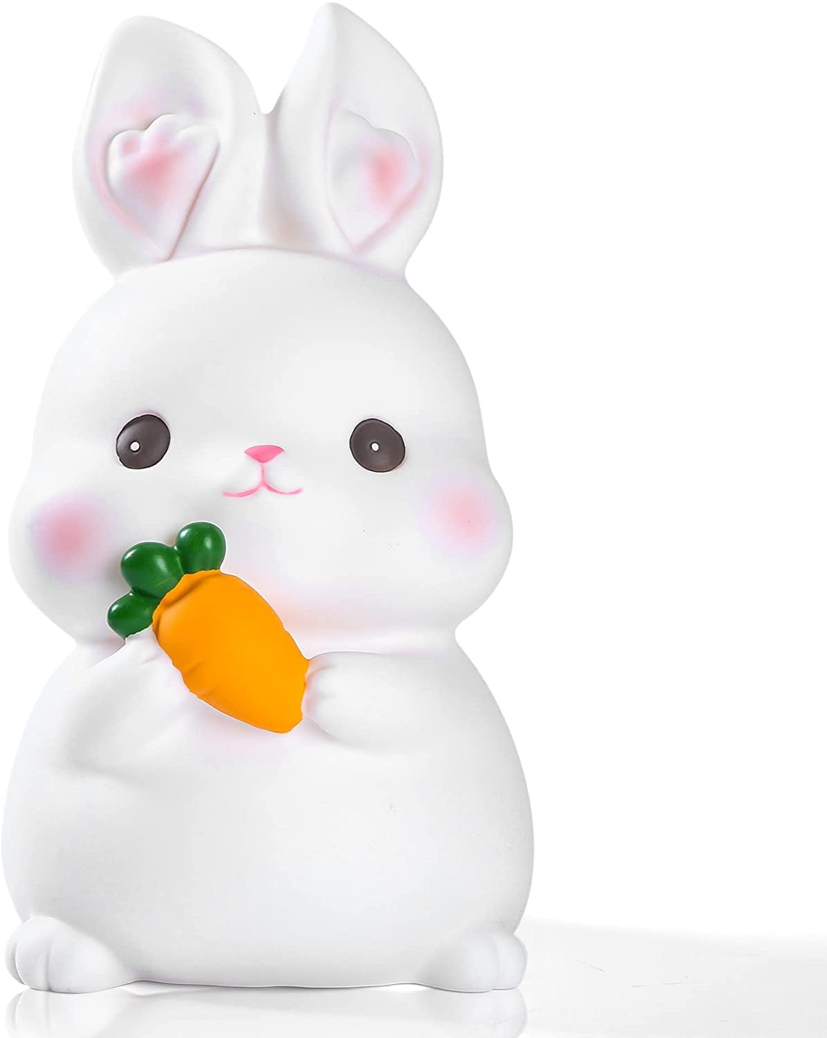 Piggy Bank for Kids, Money Box Lovely White Rabbit Coin Bank with ...