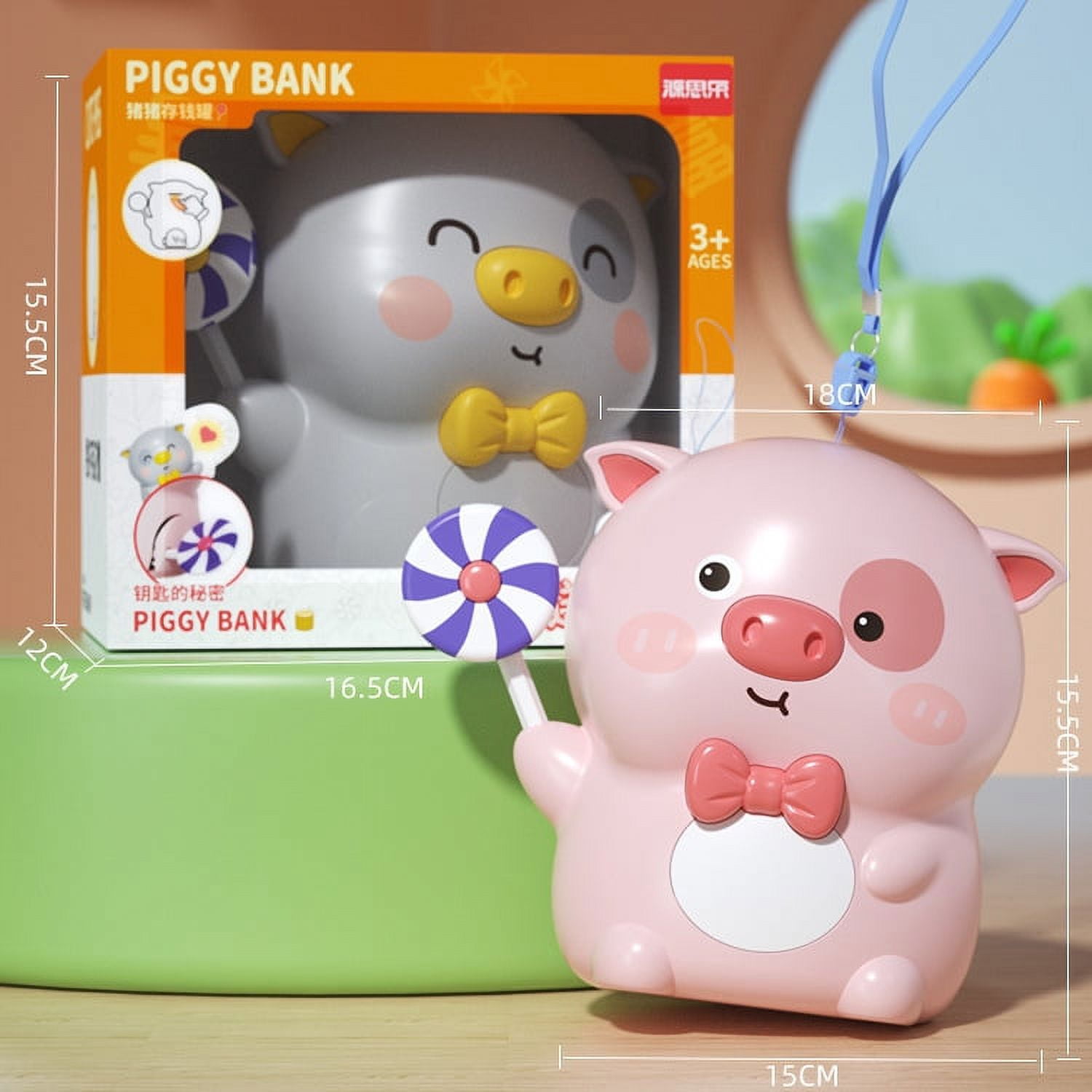 Piggy Bank, Money Bank, Coin Bank for Girls and Boys, Piggy Banks ...