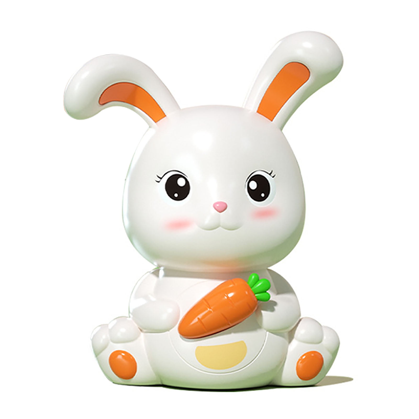 Piggy Bank Plastic Cute Rabbit Shape Fall Prevention Large Capacity ...