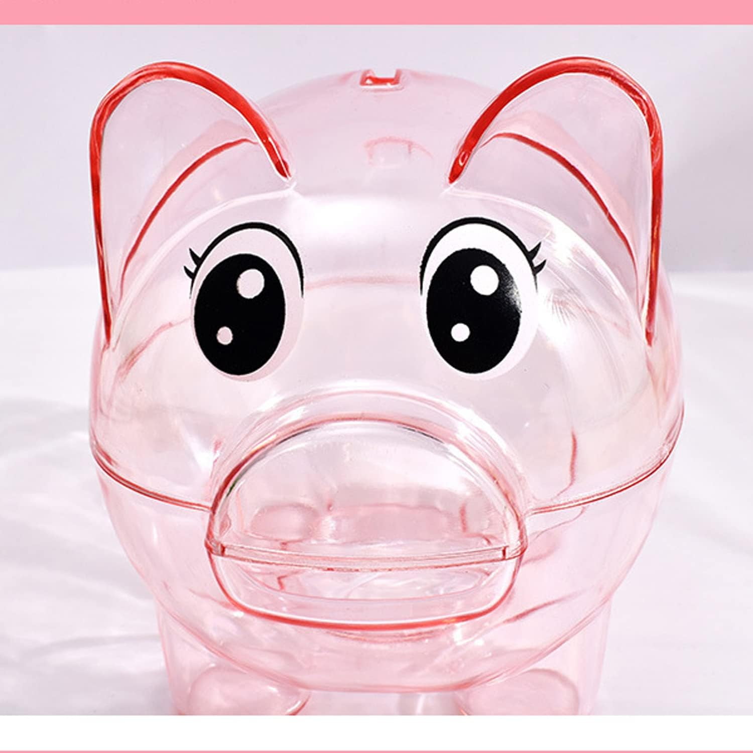 Piggy Bank, Plastic Money Bank, Transparent Money Jar, Coin Bank For ...
