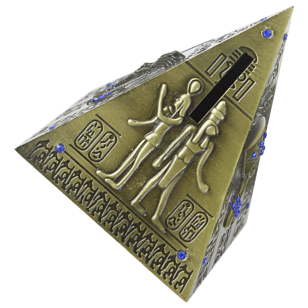 Piggy Bank The Gift Vintage Decor Retro Pyramid Simulation Pyramid ...