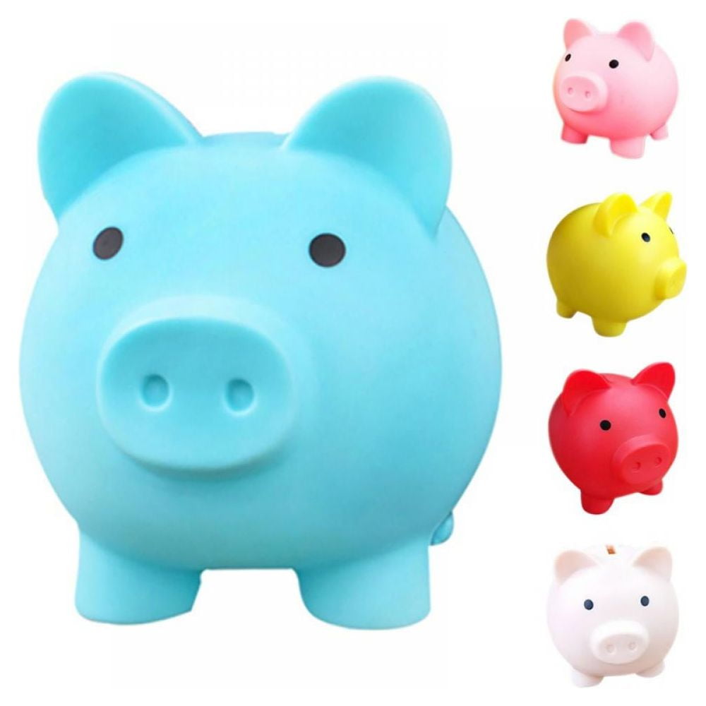 Piggy Bank, Unbreakable Plastic Money Bank, Coin Bank for Girls and ...