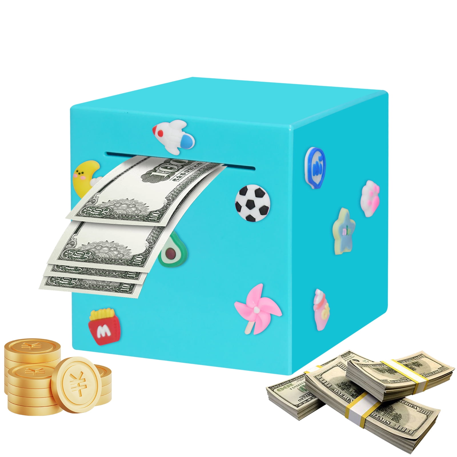 Unopenable piggy bank store