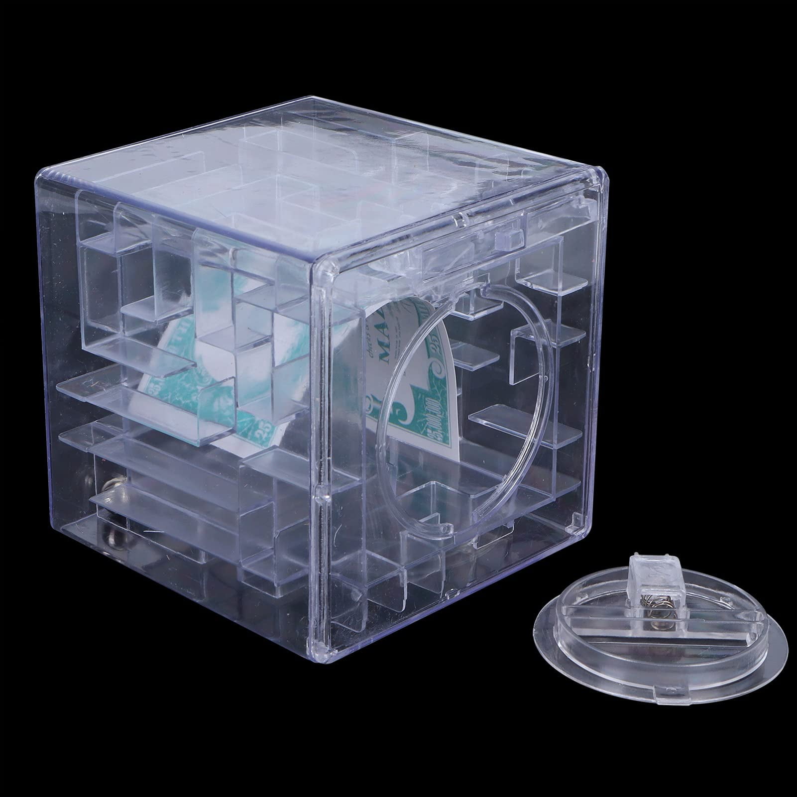 Piggy Bank for Kids, Cash Box Money Maze Puzzle Box for Kids and Adults ...