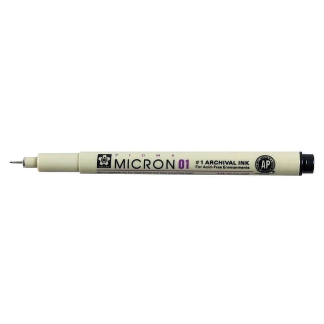 Pigma Black Fine Line Design Pens .25mm - Walmart.com