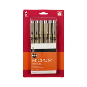 Micron Pens Sizes