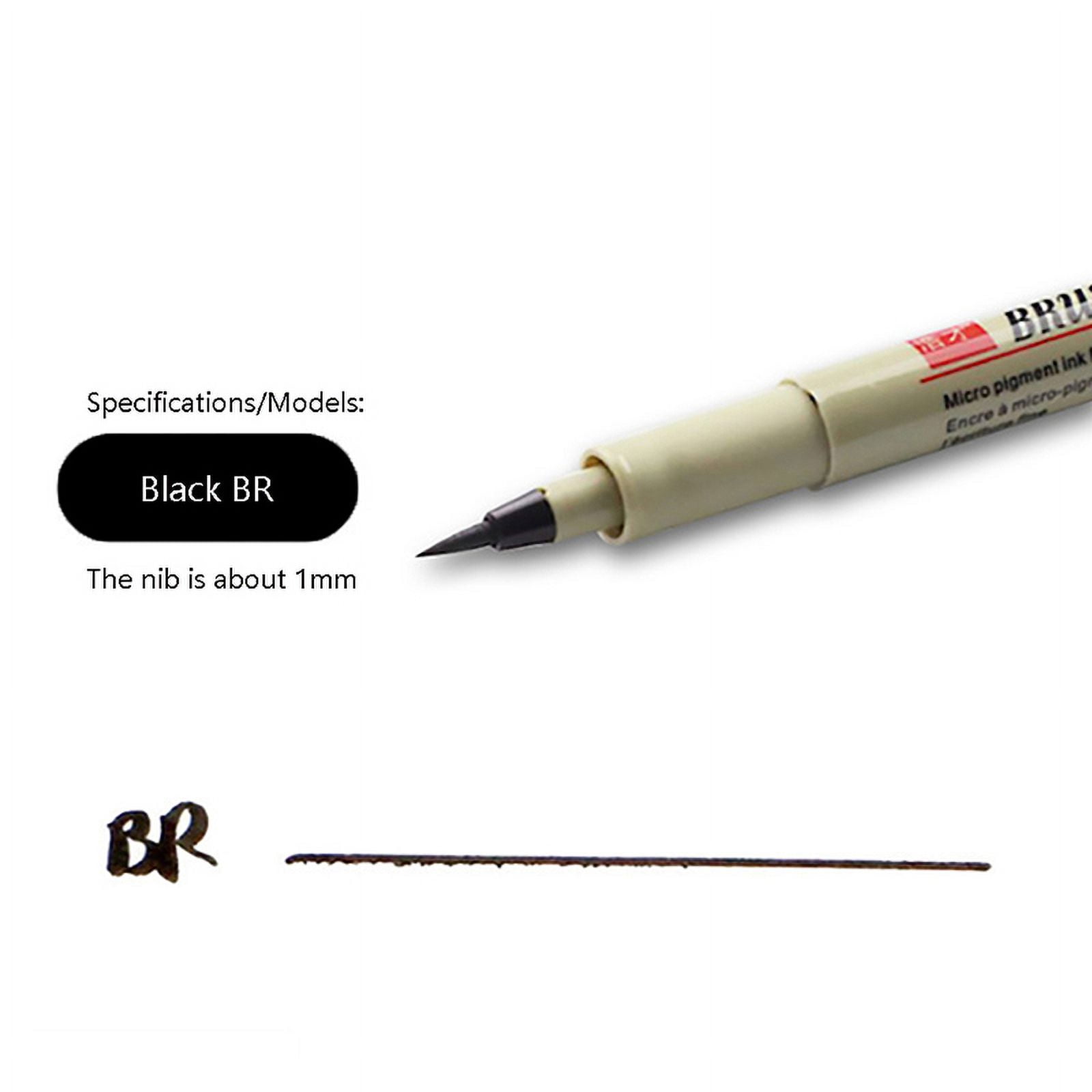 Pigment Liner Micron Pen Neelde Drawing Manga Pen Brush Art Markers ...