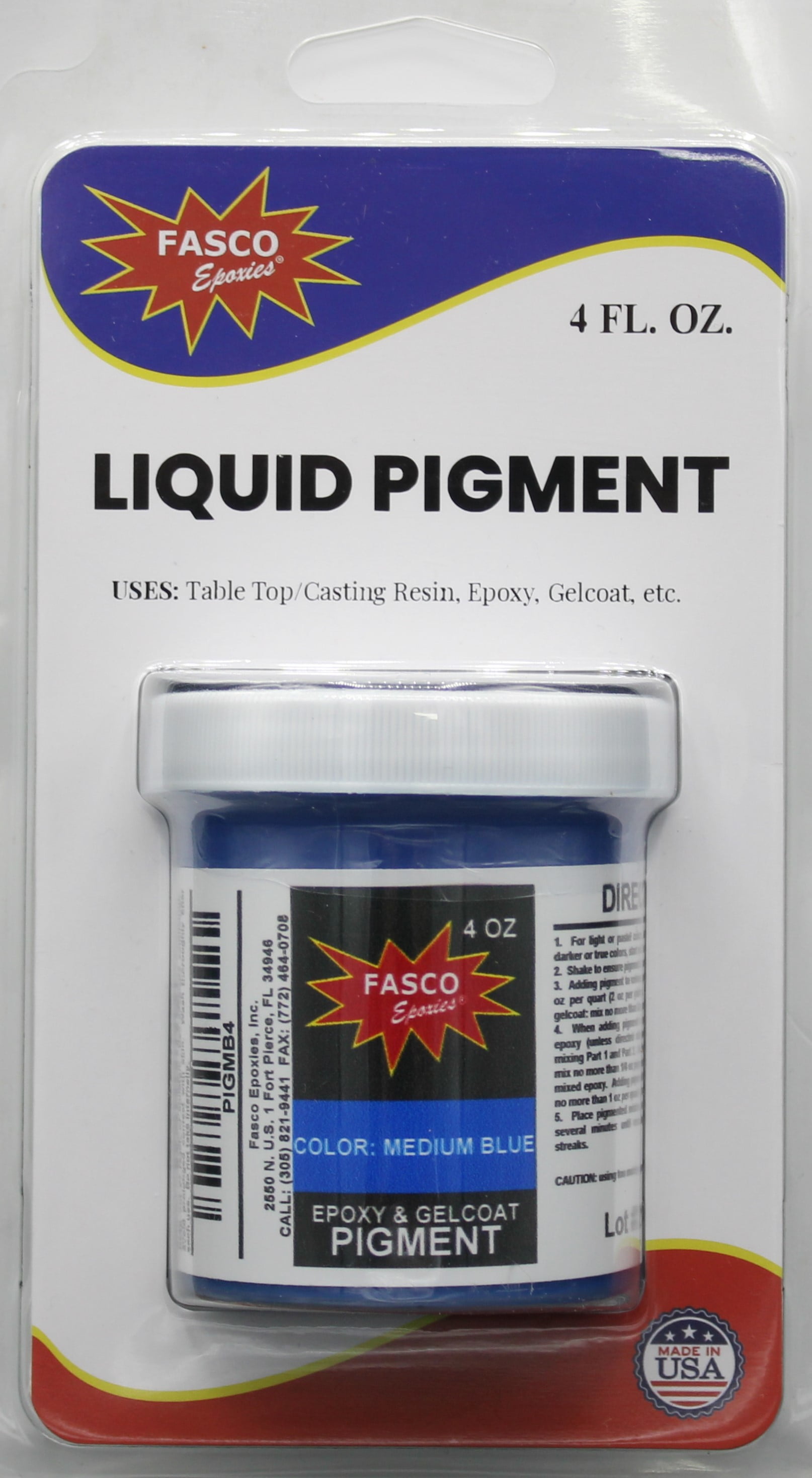 Pigment Medium Blue - 4 oz - Walmart.com